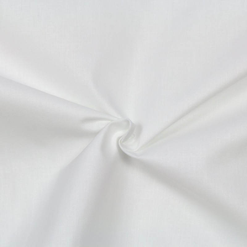 Tissu coton grande largeur blanc - Mes petits cotons by Paulo